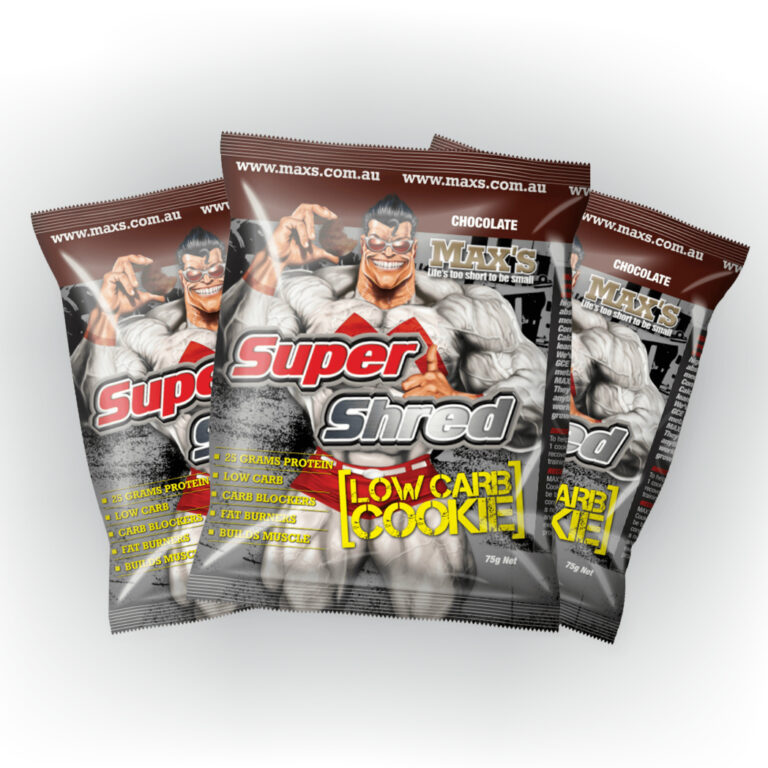 MAX'S - Super Shred Low Carb Cookies - Go Vita Thornton