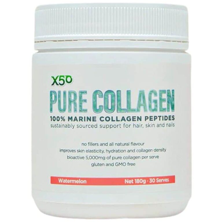 X50 - Pure Collagen - 100% Pure Marine Collagen Peptides